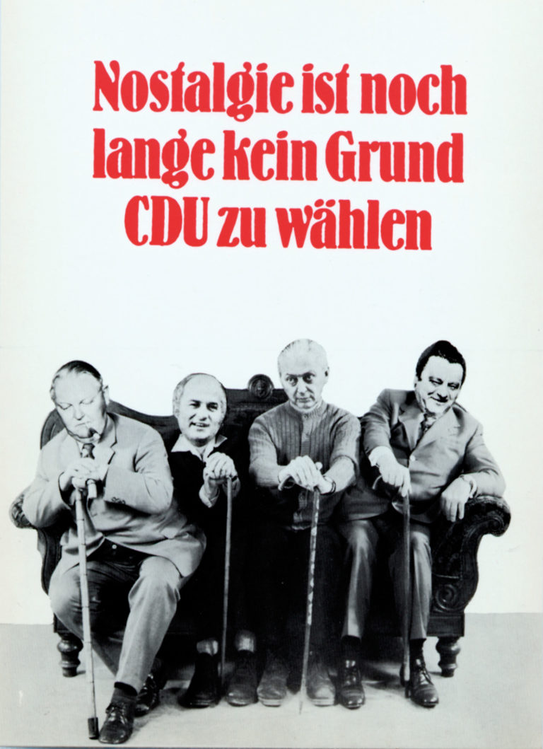 Klaus Staeck: Nostalgie – Plakat kaufen – Edition Staeck