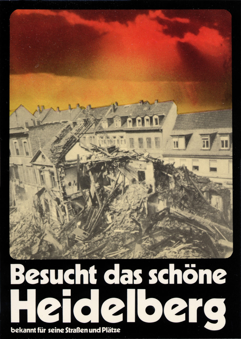 Klaus Staeck: Heidelberg – Postkarte kaufen – Edition Staeck