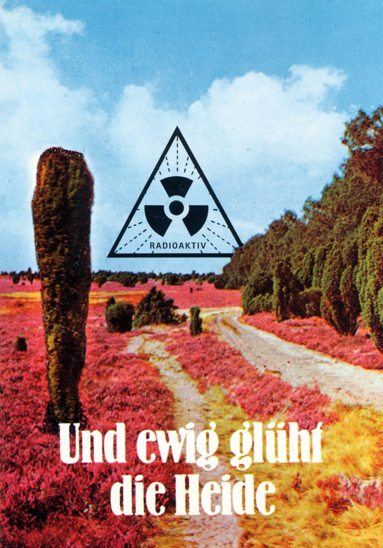 Klaus Staeck: Und ewig glüht die Heide – Plakat kaufen – Edition Staeck
