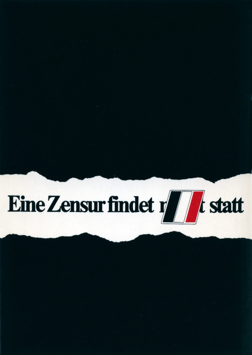 Klaus Staeck: Zensur – Plakat kaufen – Edition Staeck