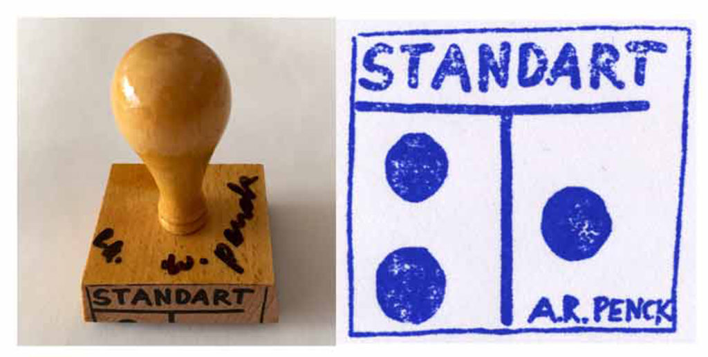 A.R. Penck: Stempel-Standard – Objekt kaufen – Edition Staeck